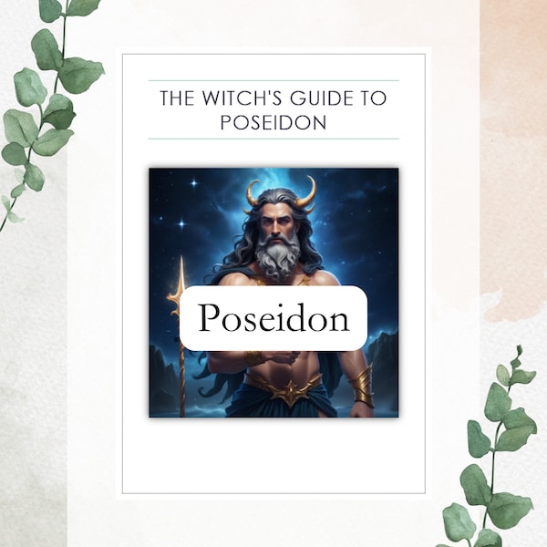 Poseidon - Etsy