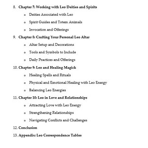 The Witch's Guide to Leo - Astrology & Witchcraft - PDF - Etsy