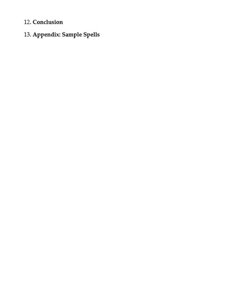 The Witch's Guide to Spells - A Comprehensive Guide - PDF - Etsy
