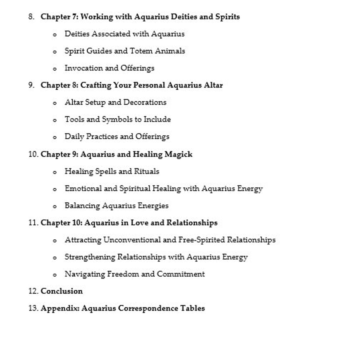 The Witch's Guide to Aquarius - Astrology & Witchcraft - PDF - Etsy