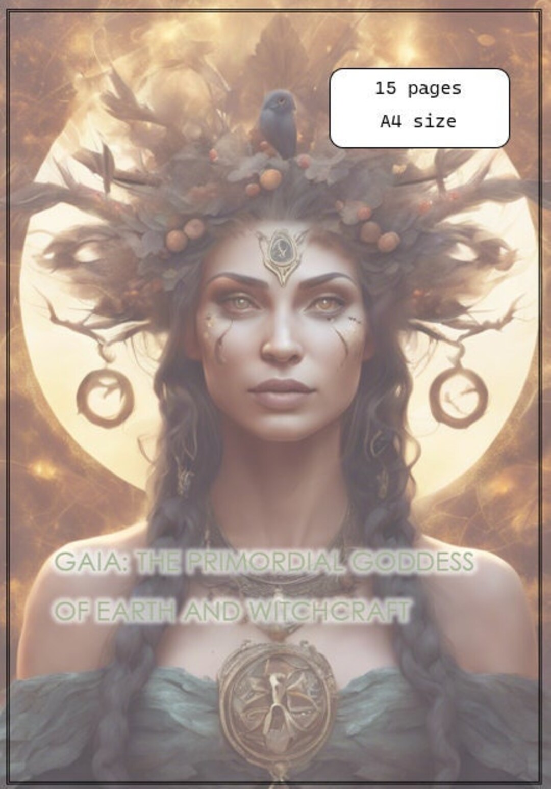 Embracing Gaia, A Guide to the Goddess of the Earth Grimoire Printable ...