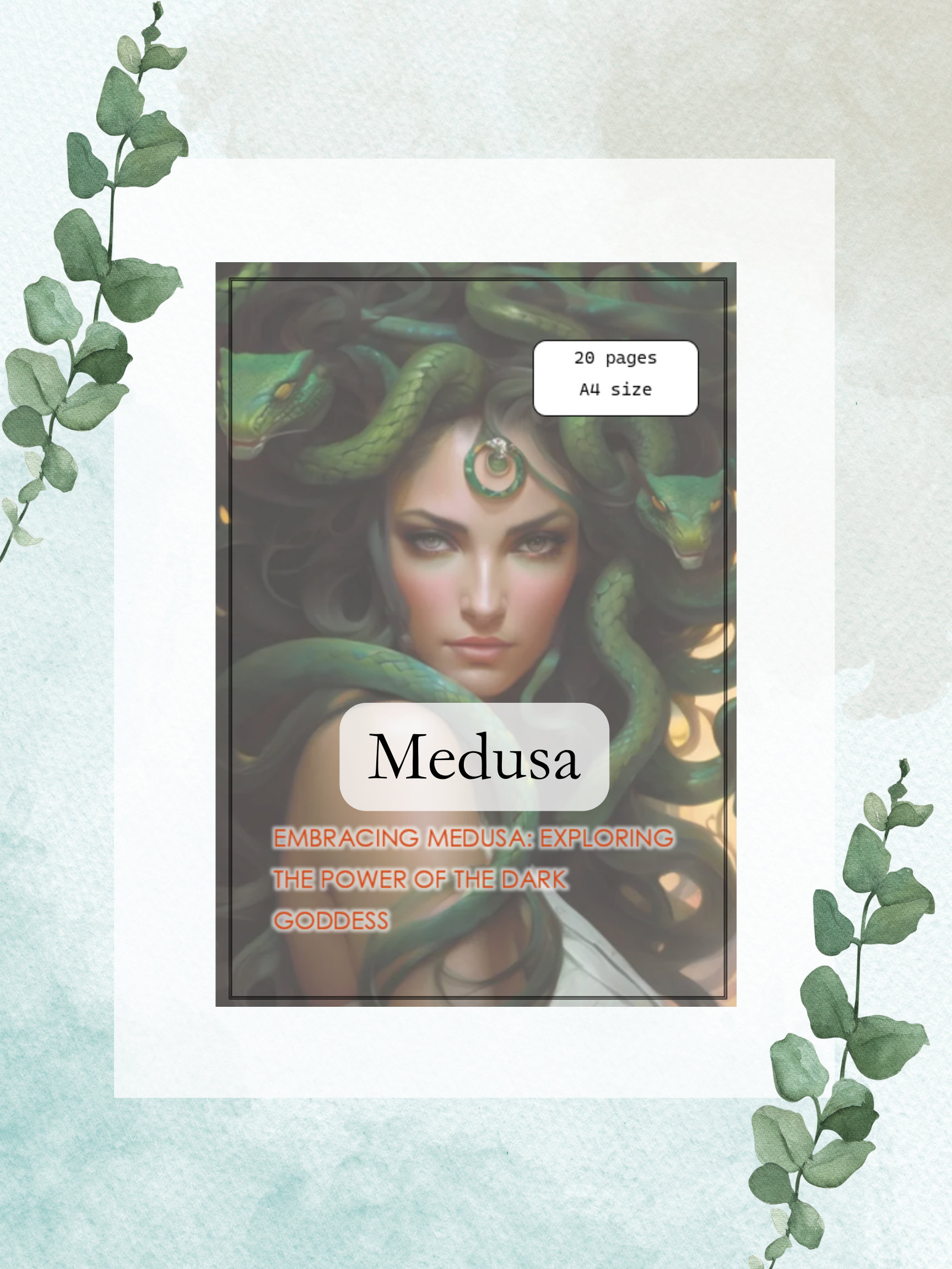 Embracing Medusa, A Guide to the Goddess of the Dark, Transformation ...