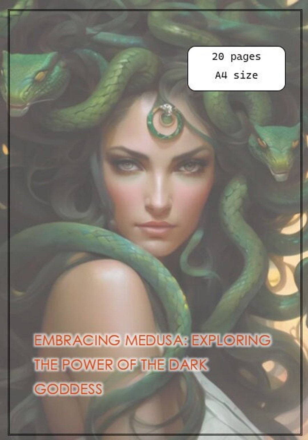 Embracing Medusa, A Guide to the Goddess of the Dark, Transformation ...