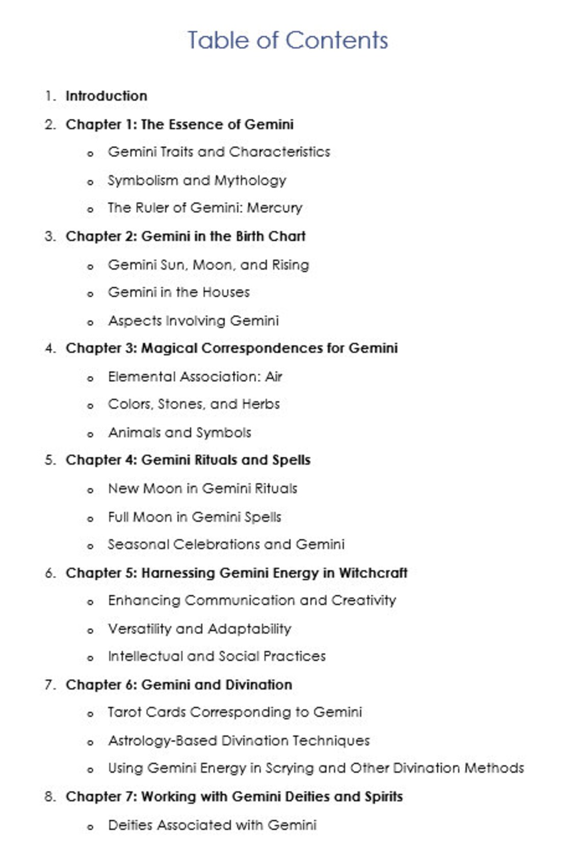 The Witch's Guide to Gemini - Astrology & Witchcraft - PDF - Etsy