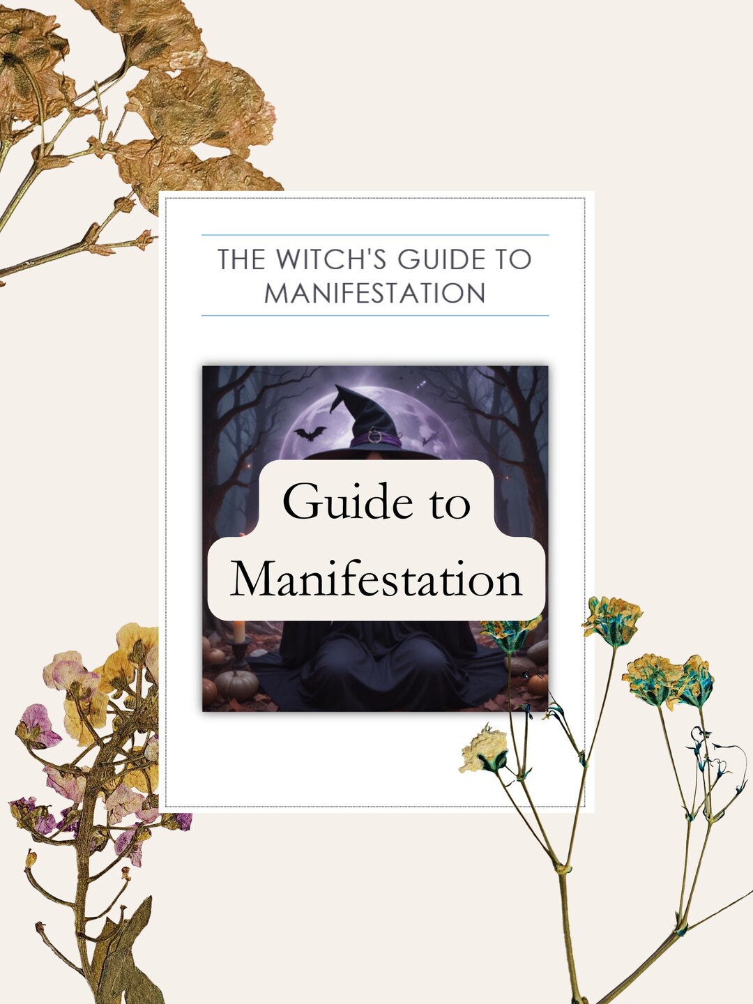 The Witch's Guide to Manifestation - A Comprehensive Guide - PDF - Etsy