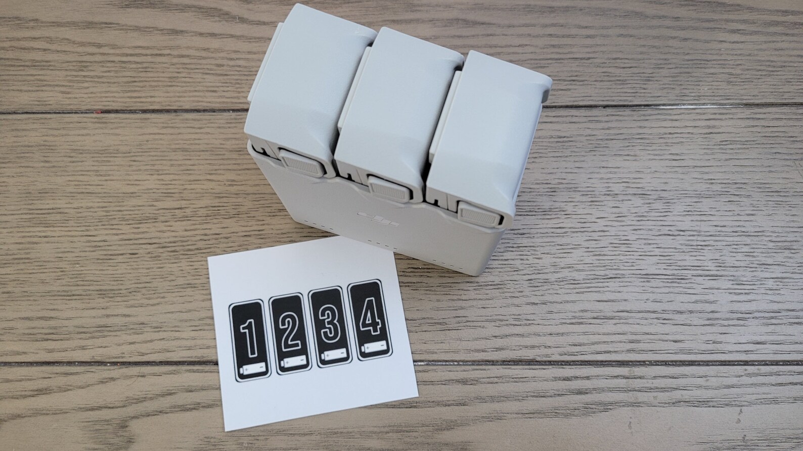 Number Stickers for Batteries drone Battery Labels/decals set of 4 ...