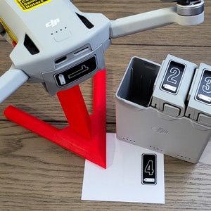 Number Stickers for Batteries drone Battery Labels/decals set of 4 ...