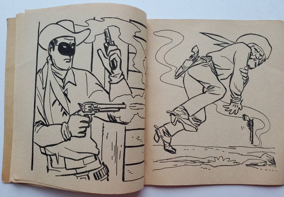 Tonto Coloring Book - Etsy