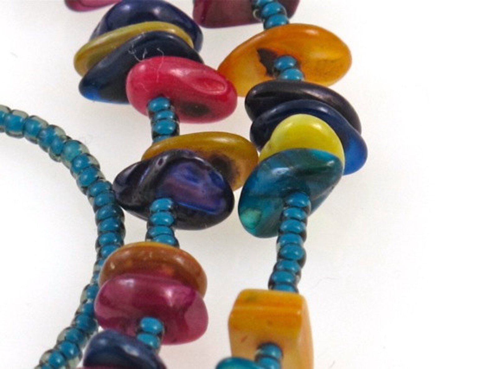 Handmade Colorful Chip Eyeglass Chain/leash - Etsy
