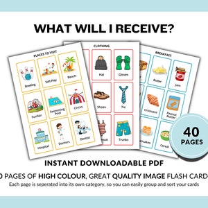 Communication Cards - Printable SEN Resource for Autism, ADHD, Speech ...