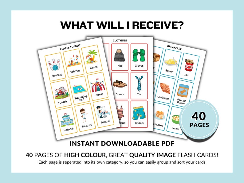 Communication Cards - Printable SEN Resource for Autism, ADHD, Speech ...