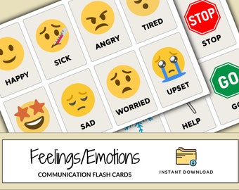Communication Cards - Printable SEN Resource for Autism, ADHD, Speech ...