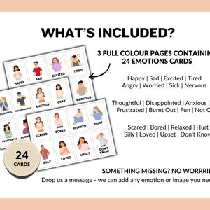 Feelings Communication Cards - Printable Communication Aid for Children ...