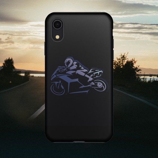 Motorcycle Design iPhone Case - Etsy