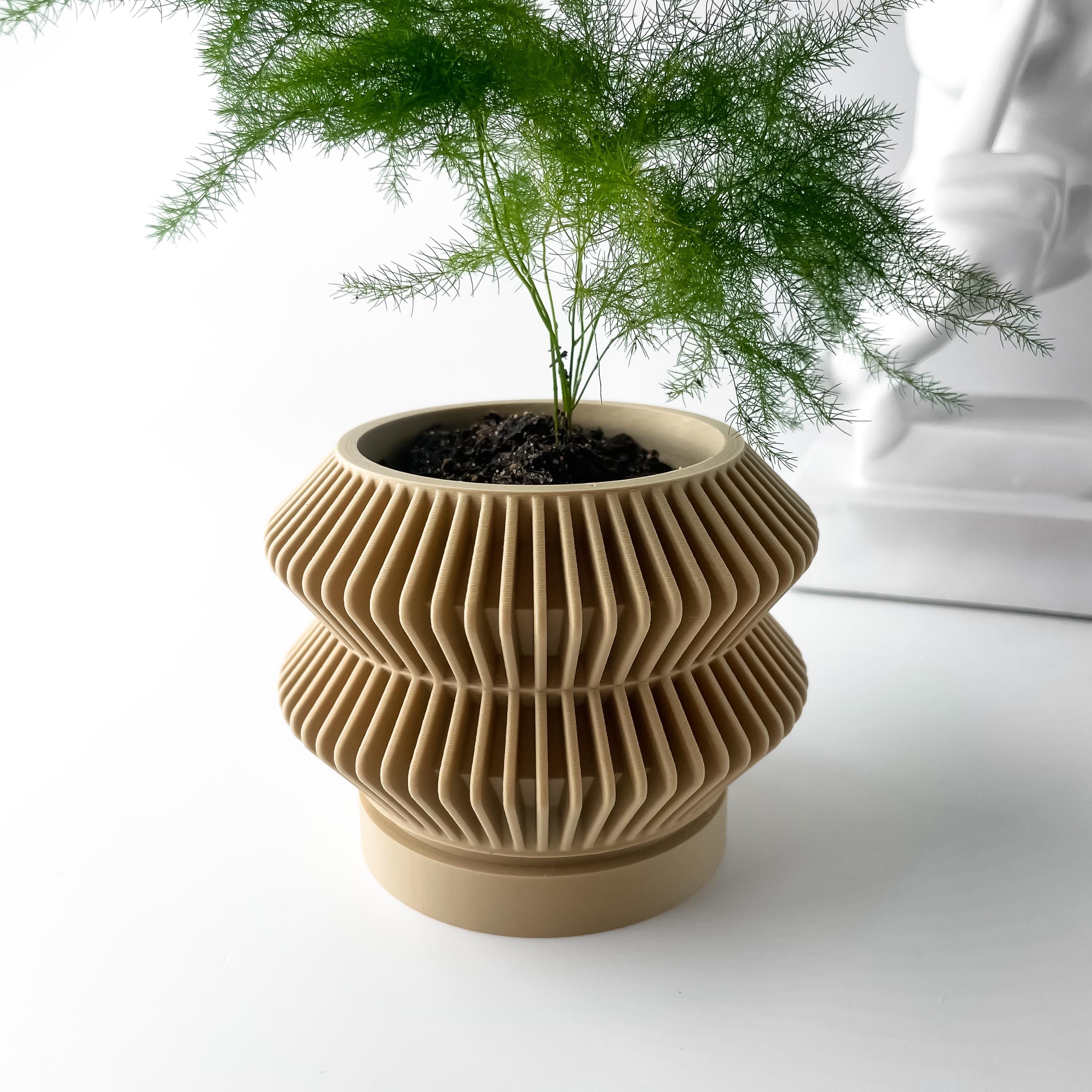 Stylish Modern Planter With Drainage Sustainable, Eco-friendly Design ...