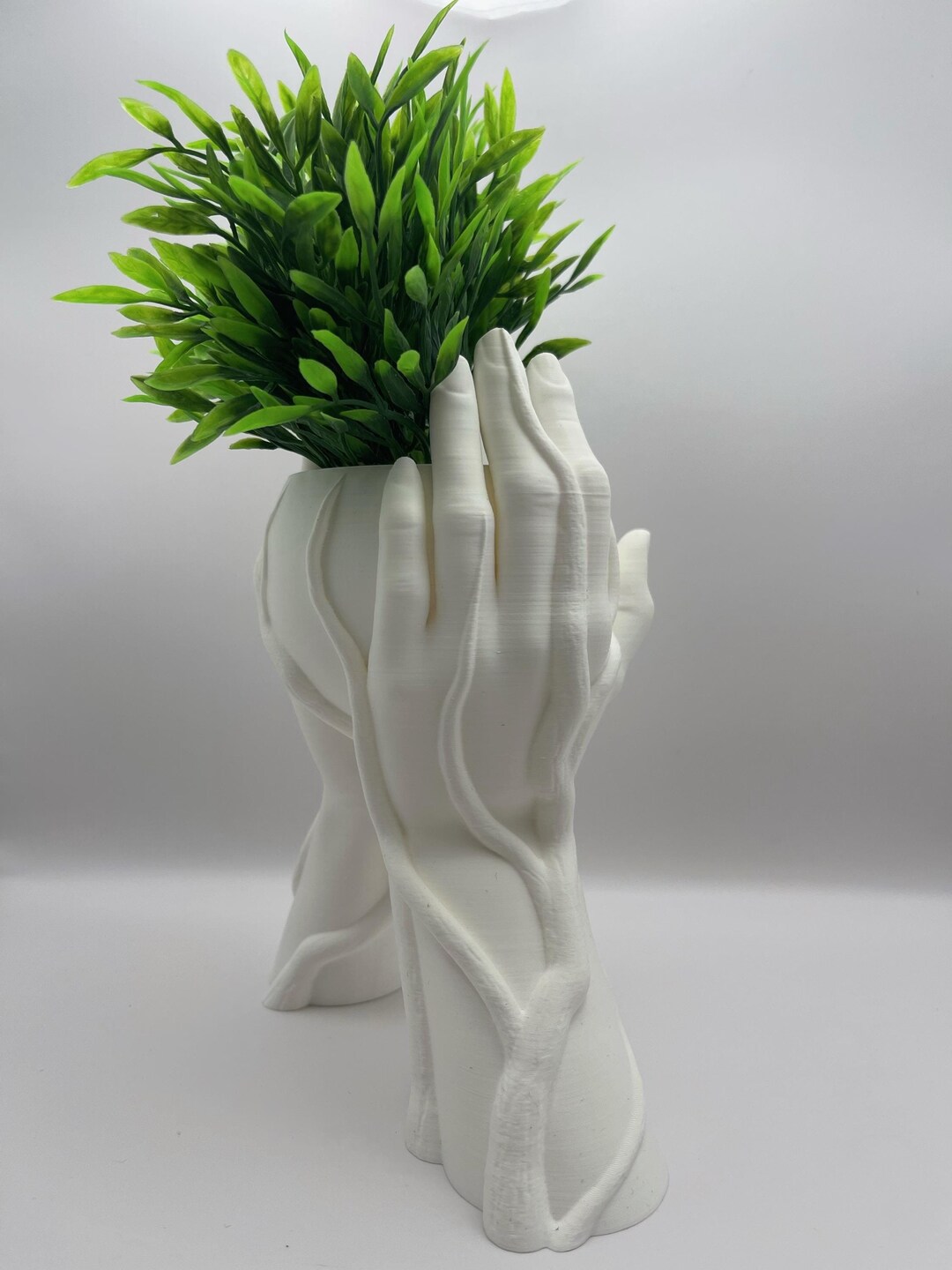 3D Printed Hands Vase Unique Planter for Succulent Plantscreative Home ...