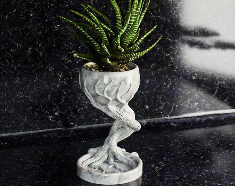 Roots Planter Pot for Indoor Plant Display, Unique Gift Idea, Premium ...