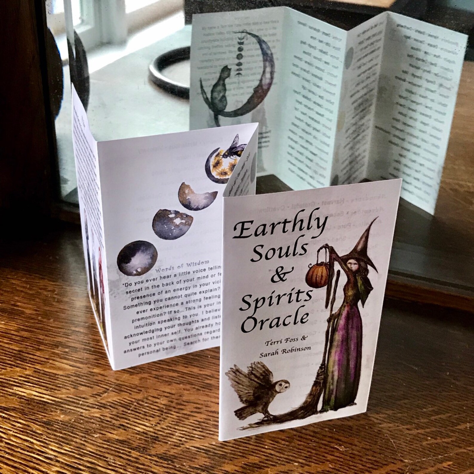 Terri Foss Earthly Souls and Spirits Oracle Card Deck Gold | Etsy