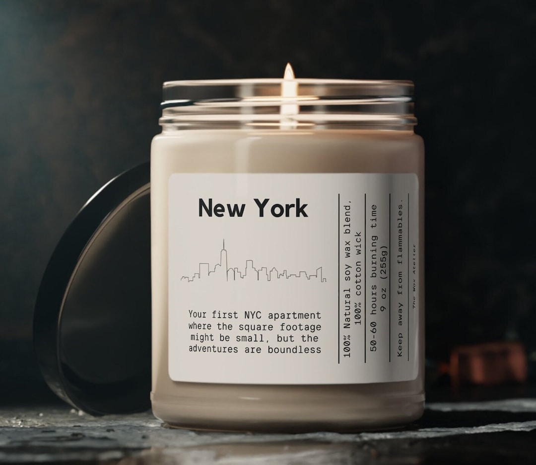 New York - New York City Candle - First Apartment - NYC - Manhattan ...