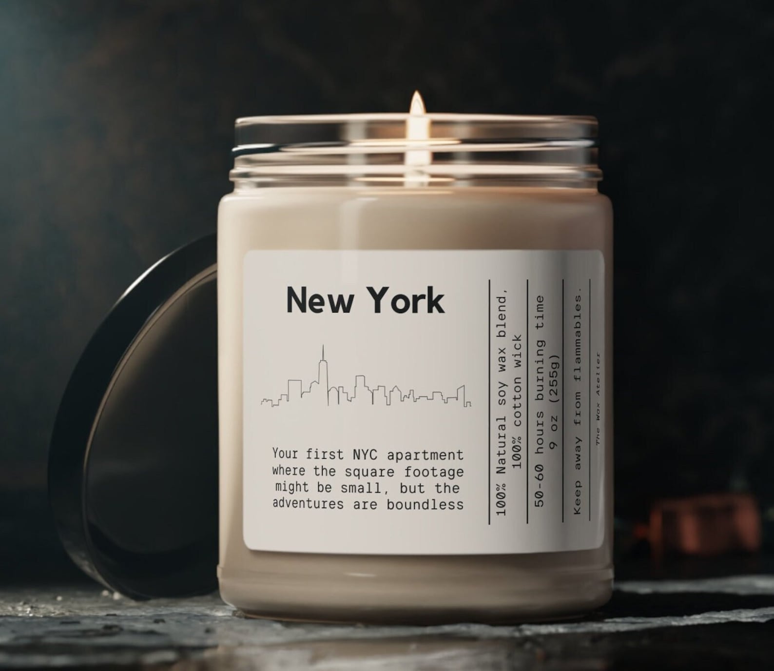 New York - New York City Candle - First Apartment - NYC - Manhattan ...