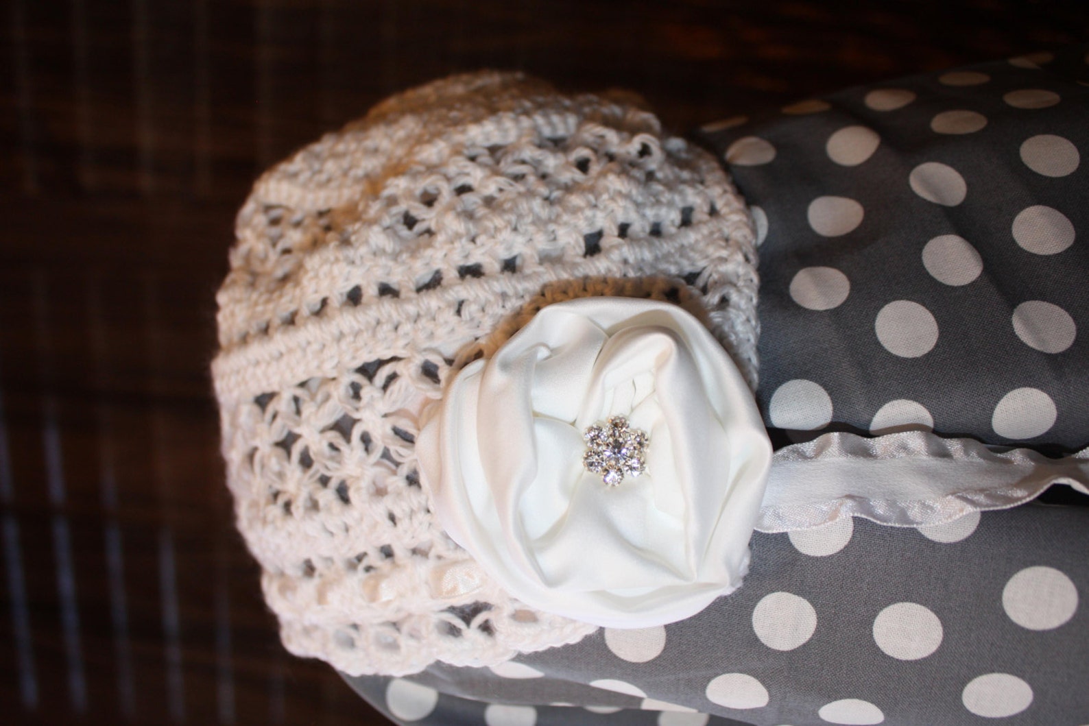 Ava Blessing / Christening Bonnet - Etsy