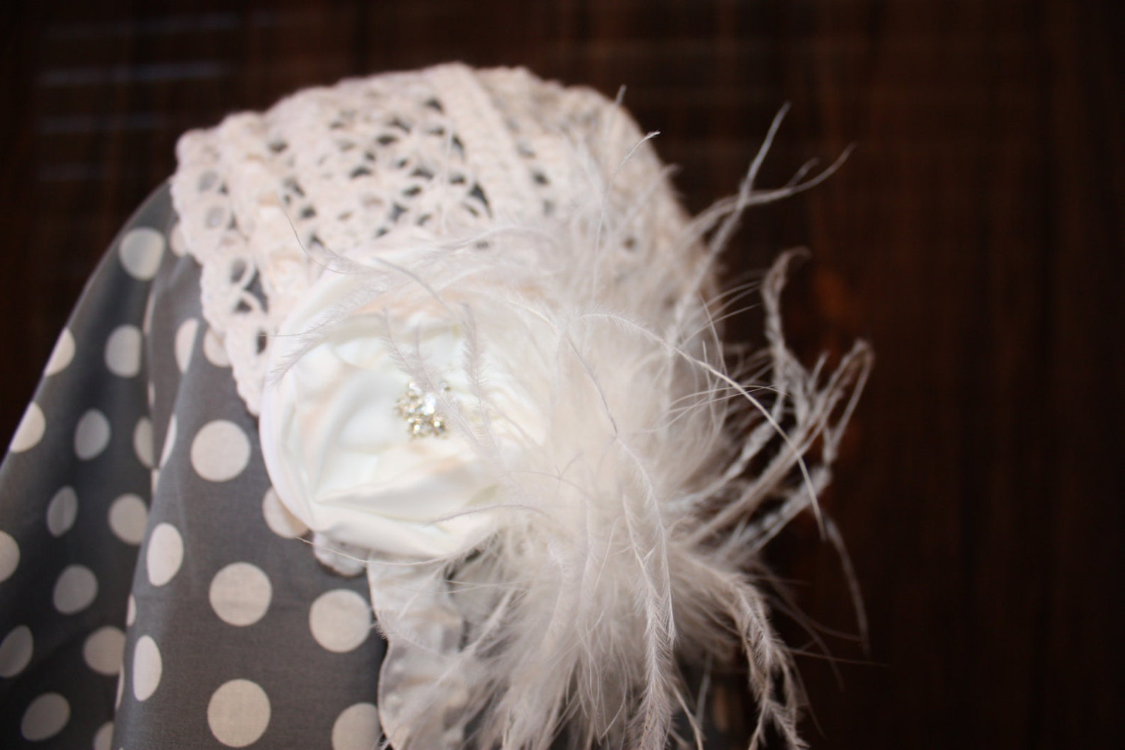 Ava Blessing / Christening Bonnet - Etsy