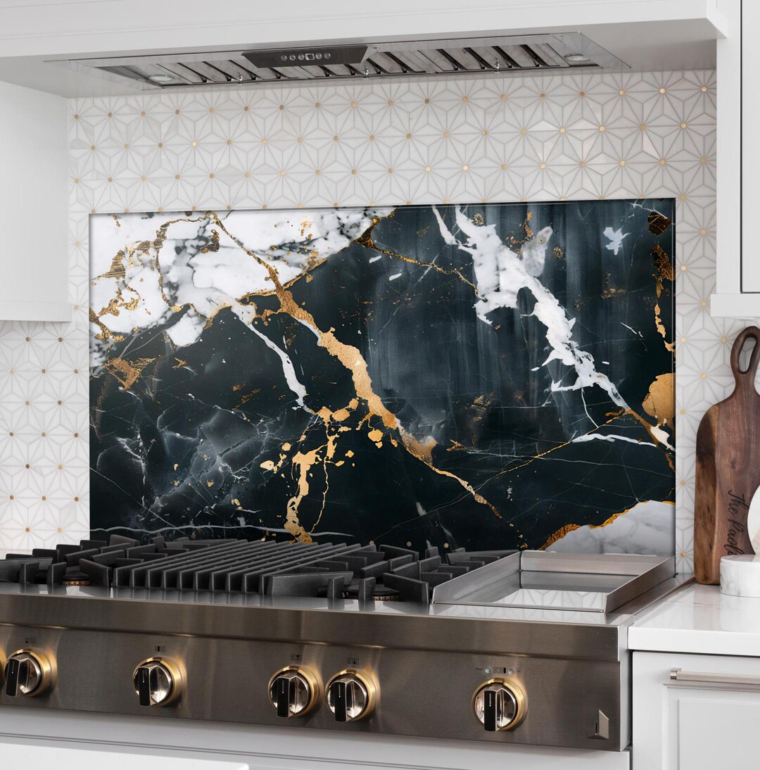 Stove Back Top Cover-kitchen Sink Splash Guard-kitchen Sink Cover ...
