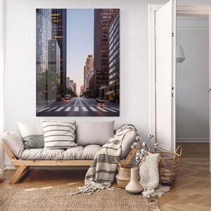 New York City Tempered Glass Print Wall Art Housewarming Gift Modern ...