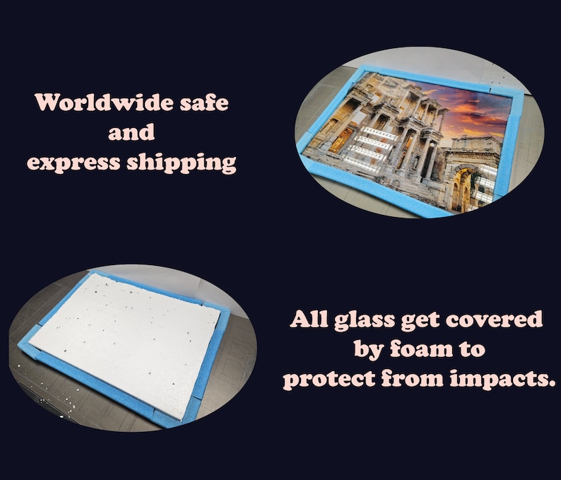 Stained Glass Tree of Life Tempered Glass Print Wall Art-housewarming ...