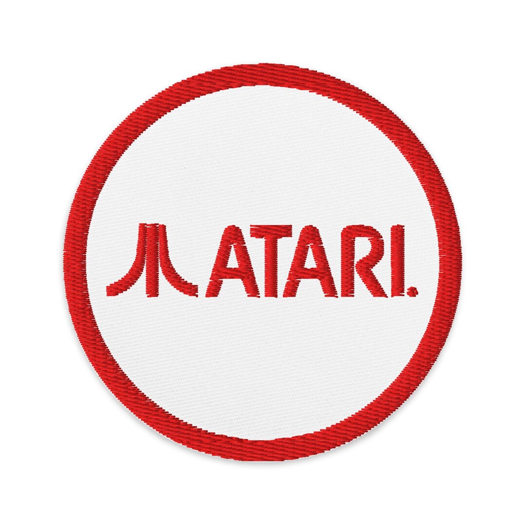Atari Embroidered Patch - Etsy