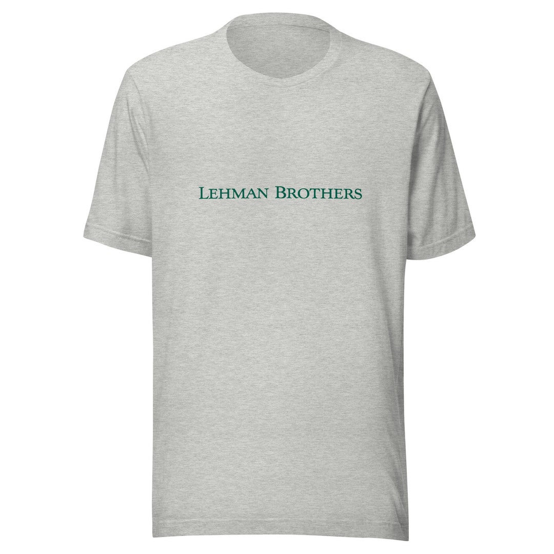 Lehman Brothers T-shirt - Etsy