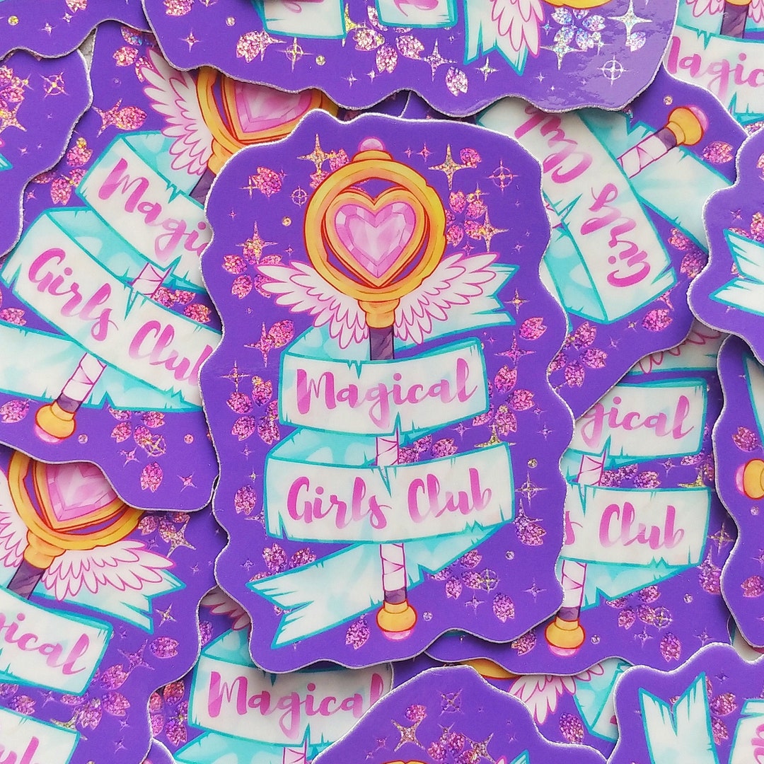 Glitter Holo Sticker 4"x3" Glossy Finish - Etsy.de