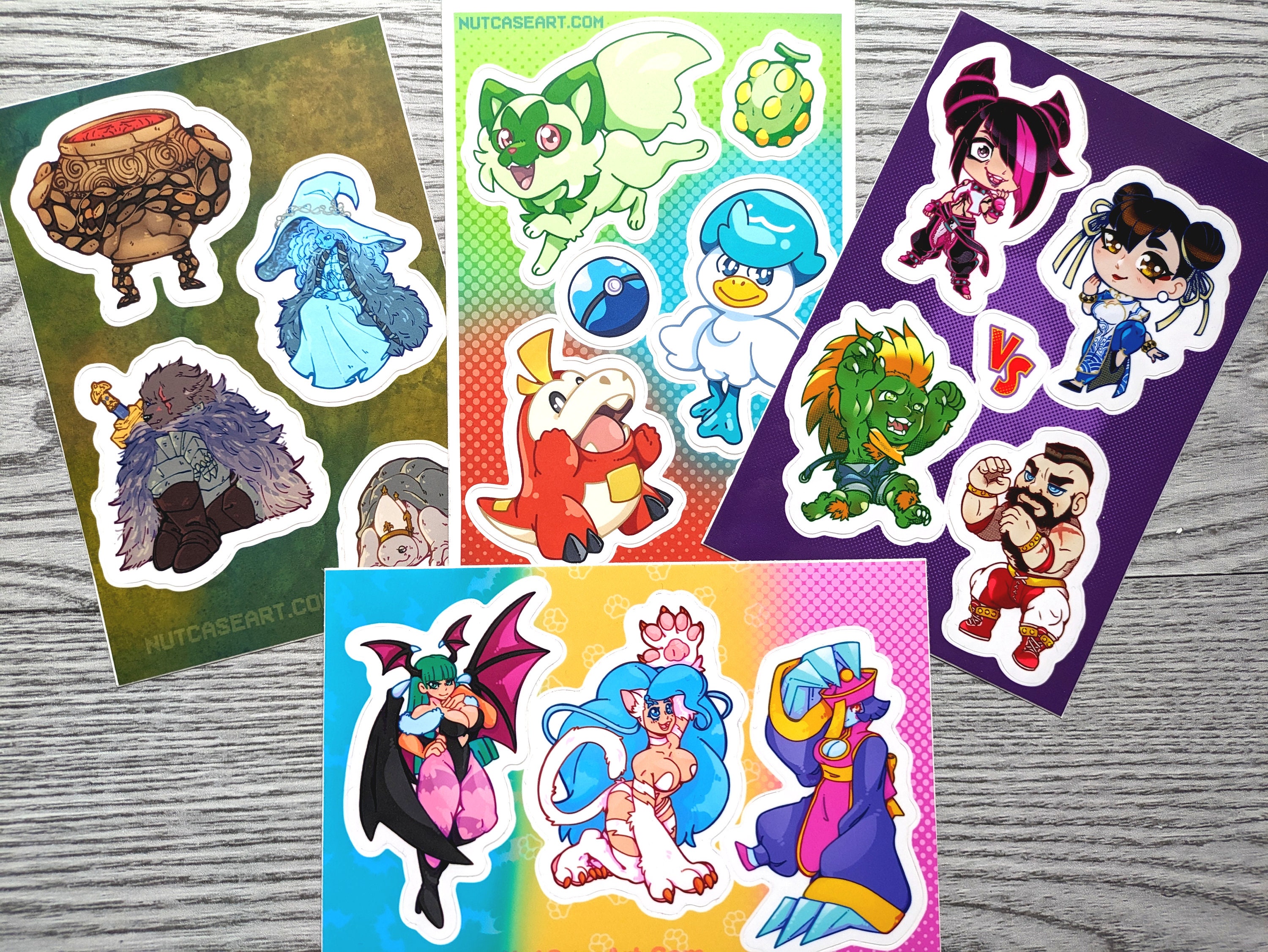 Fan Art Sticker Sheets 4