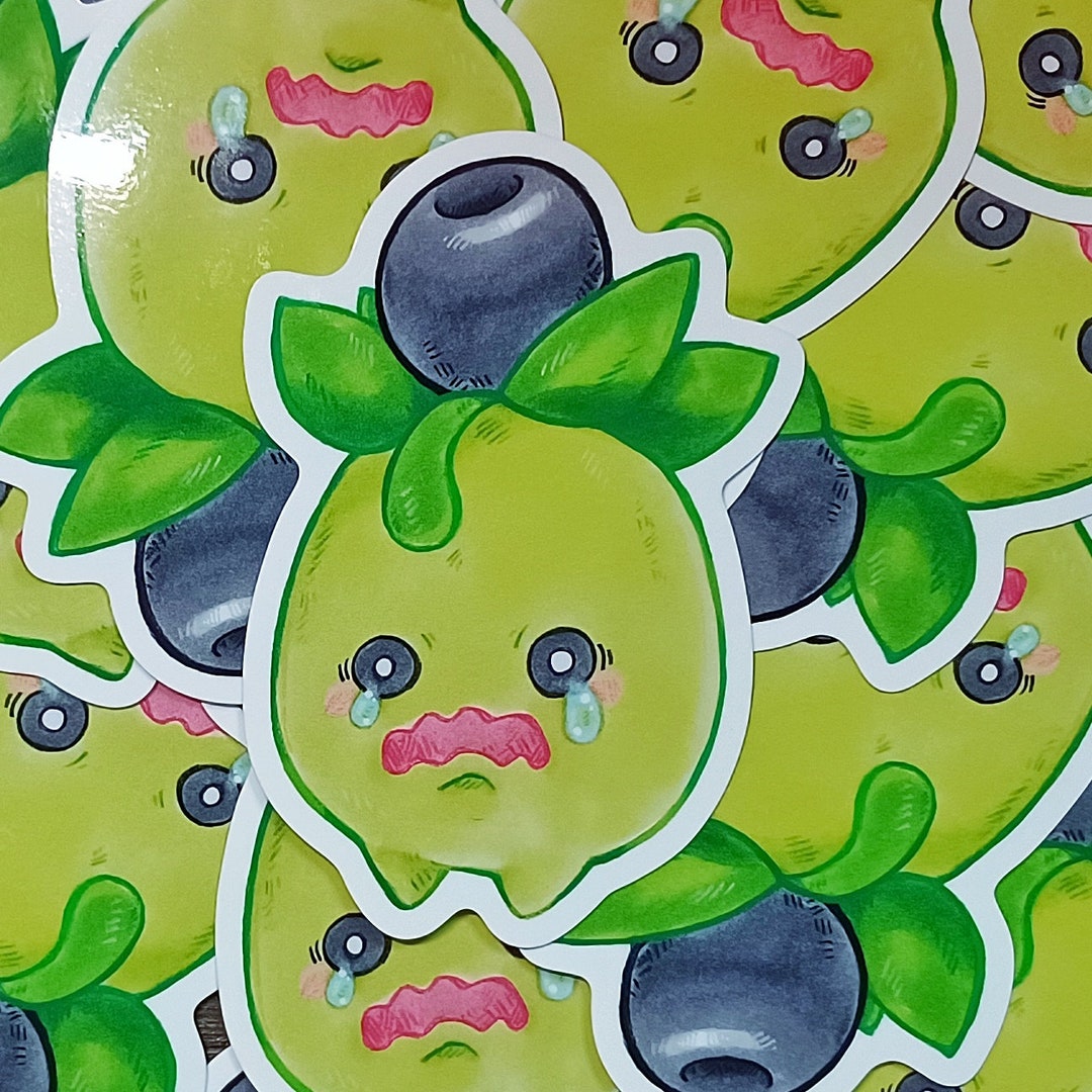 Crying Olive Sticker 2.5x3.5 Glossy Finish - Etsy