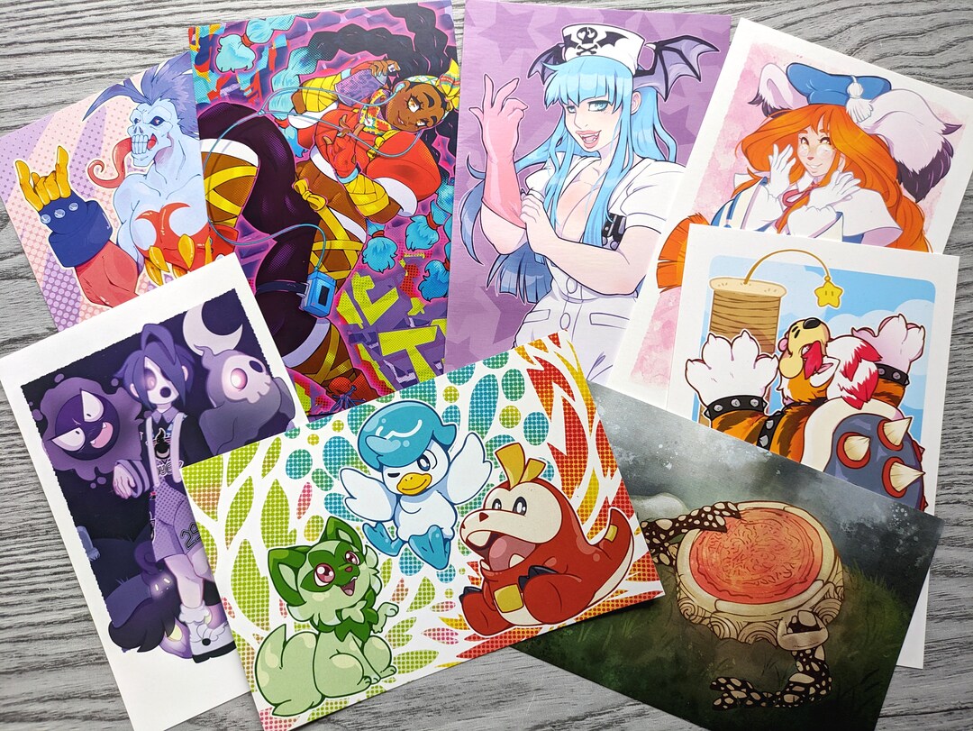 Fan Art Prints 4"x6" - Etsy