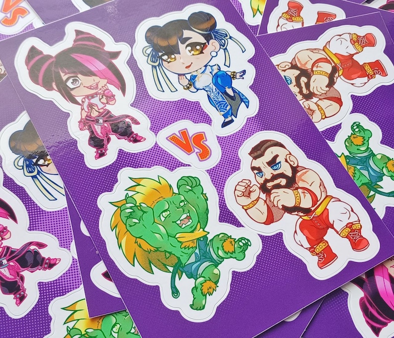 Fan Art Sticker Sheets 4