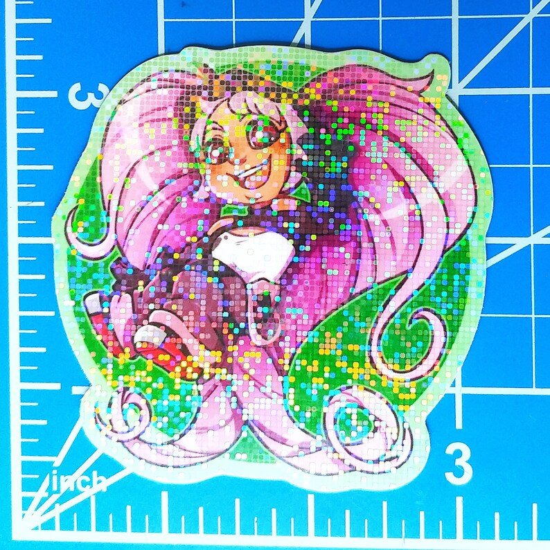 Entrapta de She-Ra Glitter Holo Sticker 3 Glossy Finish - Etsy España