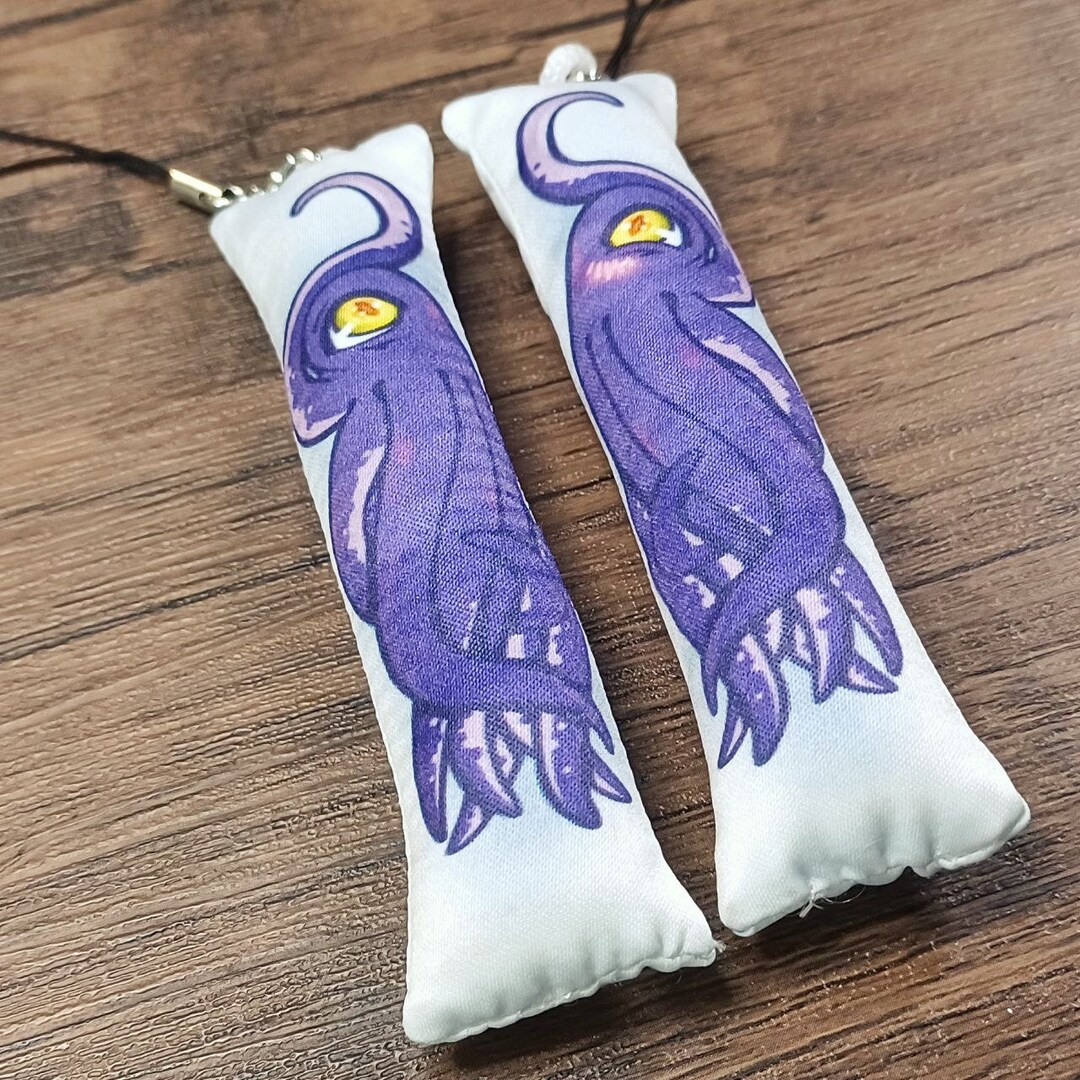 Tentacle Monster Mini Daki Keychain Cellphone Charm 4" - Etsy