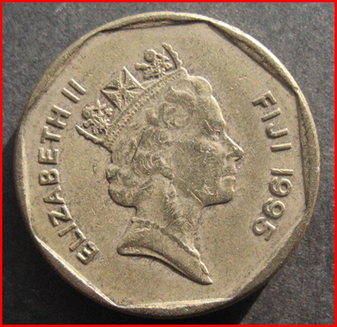 Fiji Islands 1995 One Dollar Coin - Etsy