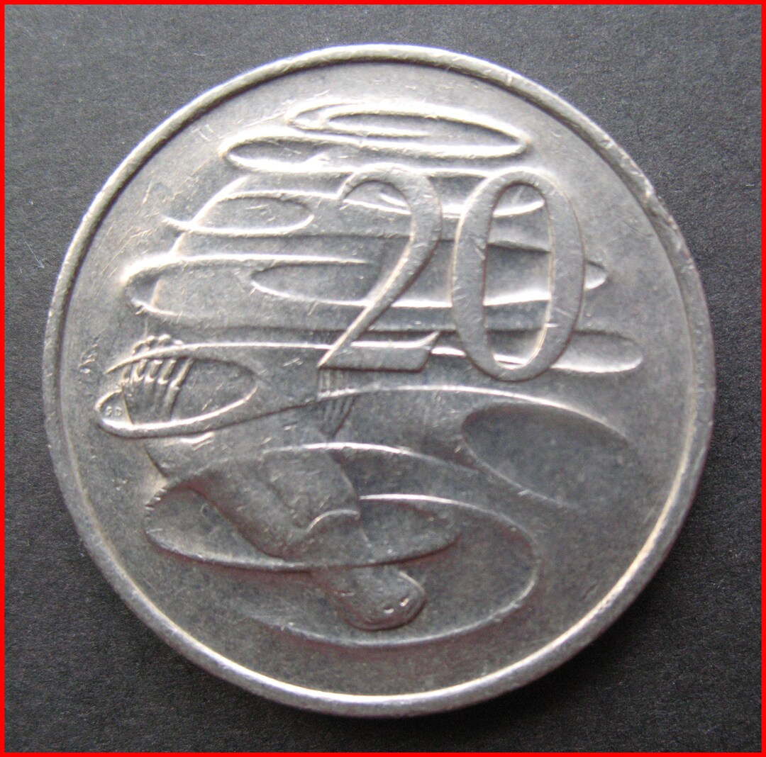 Australia 1981 20c Coin Platypus - Etsy