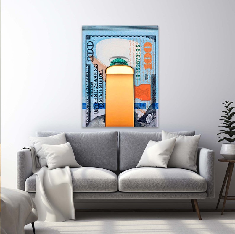 Millionaire Mindset Poster, Money Poster, Motivational Art, Wall Street ...