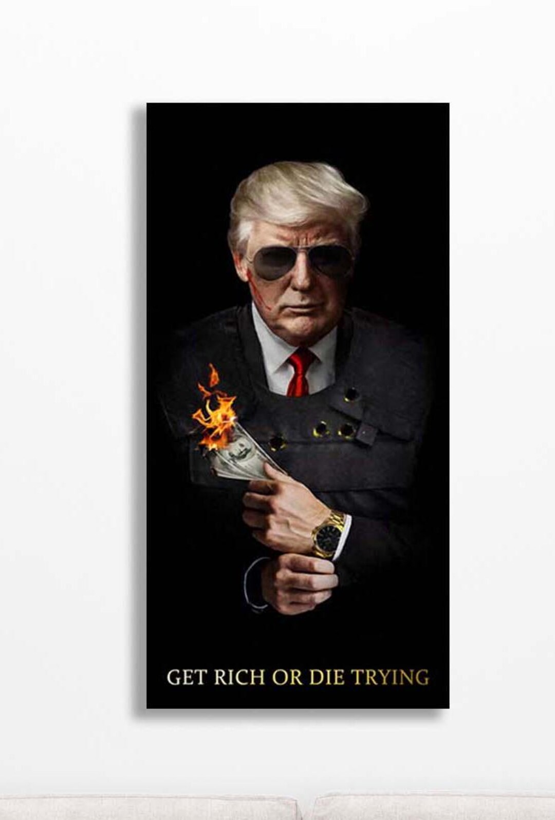 Donald Trump Art Wall, America's 45th and 47th President Canvas,donald ...