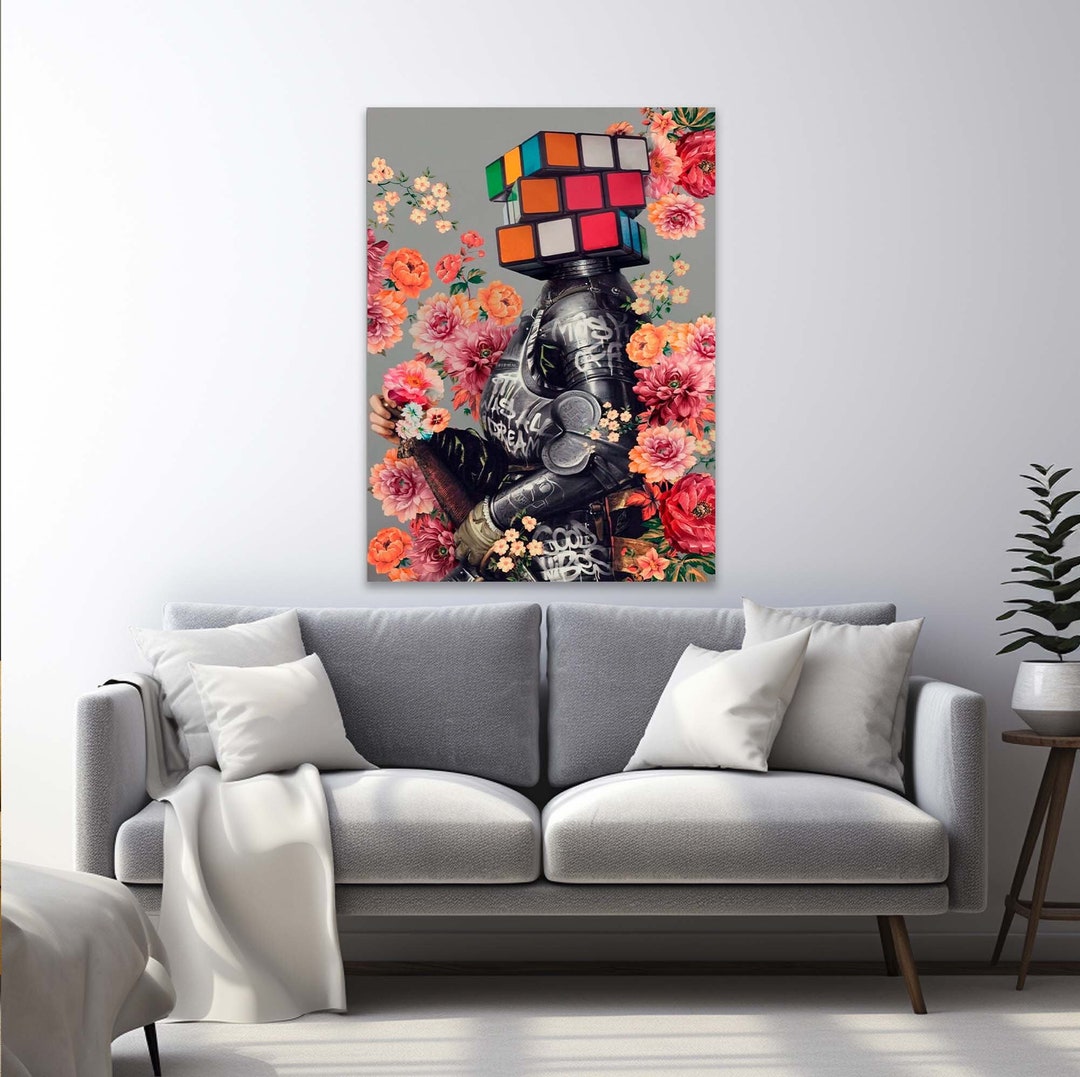 Abstract Graffiti Wall Art, Graffiti Art, Abstract Painting Print ...