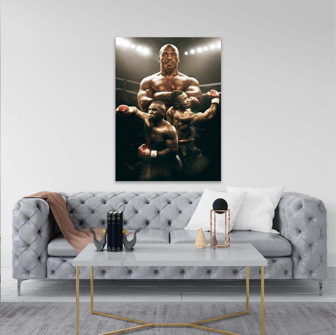 Mike Tyson Wall Art, Boxing Poster, Boxing Wall Art, Boxing Icon, Mike ...