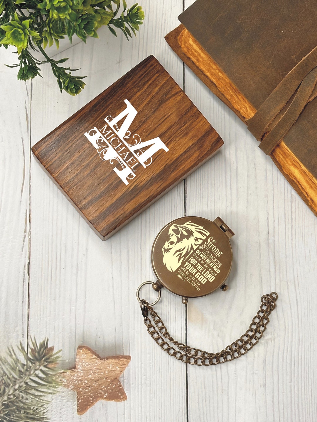 Personalized Compass, First Communion Gift, Confirmation Gift, Baptism ...