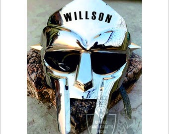 MF DOOM Mask ~ Anti Rust & Mirror Finish Party Mask ~ Mad Villan ...