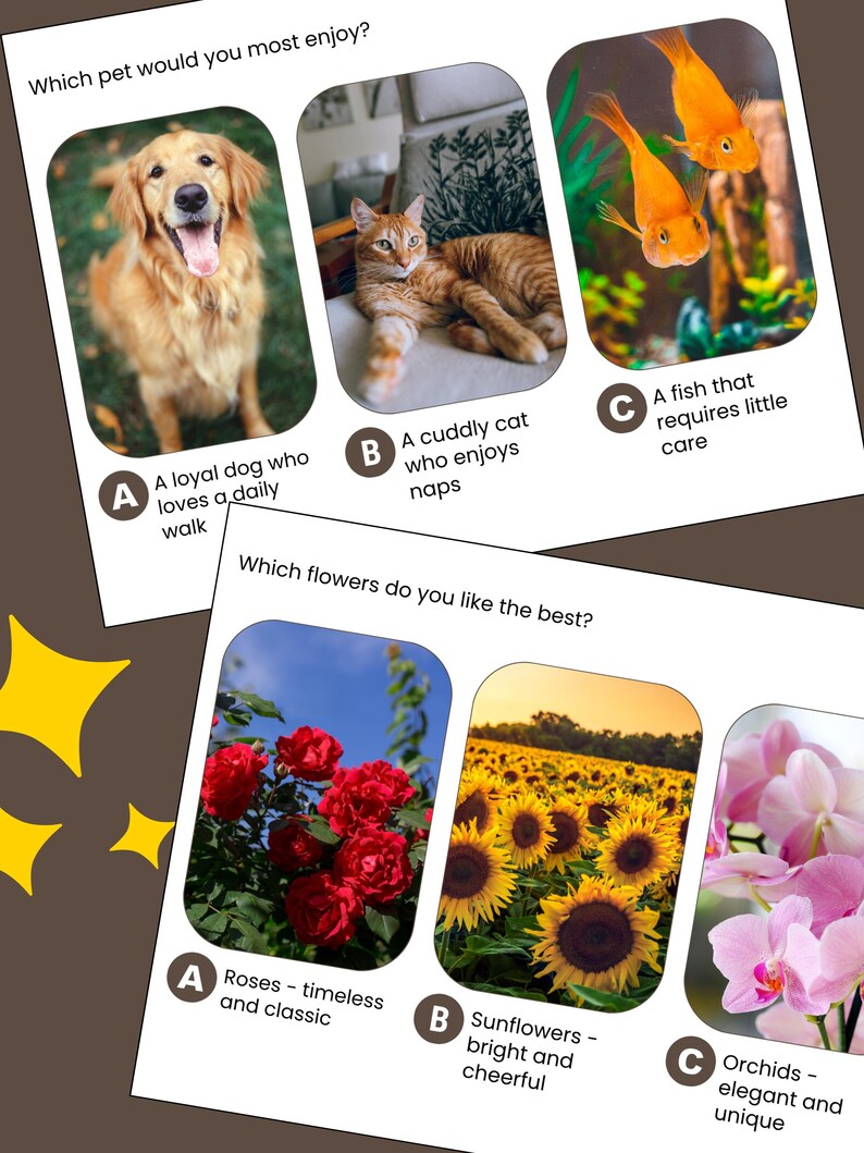 Pie Personality Quiz: 31 Questions for Older Adults (printable) - Etsy