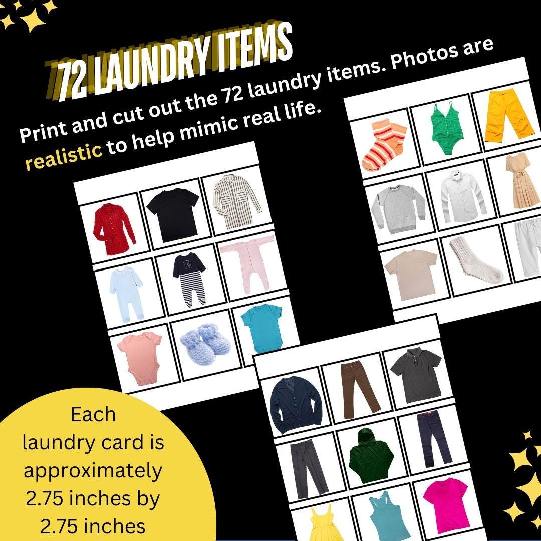 Dementia Sorting Game, Laundry Sorting Game, Dementia Color Sorting ...