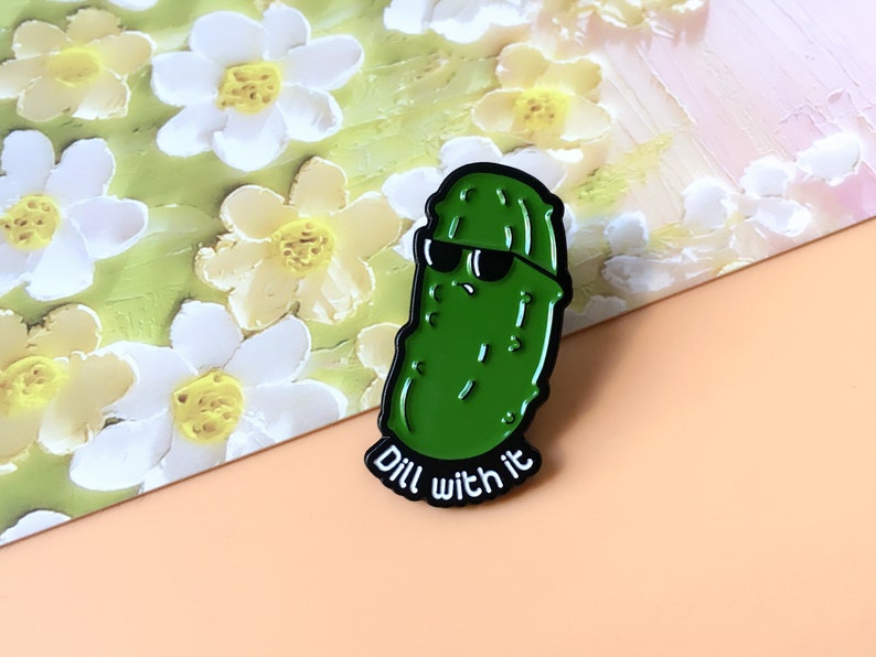 Parrot Pigeon Cucumber Enamel Pin Funny Badge Pin Lapel Pin Collar Pin ...