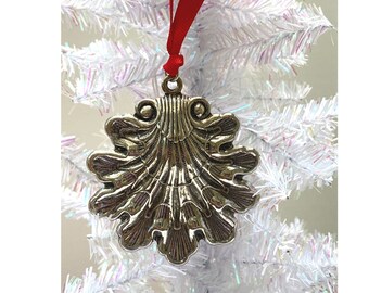 New Handmade Turtle Shell Ornament, Seaside Ornament, Coastal Christmas ...